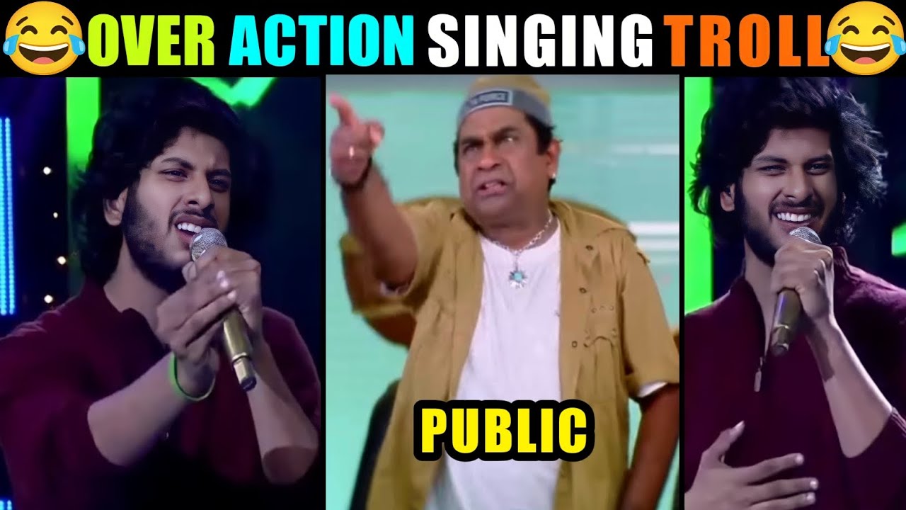 Over action singing 😂 funny meme Troll - YouTube