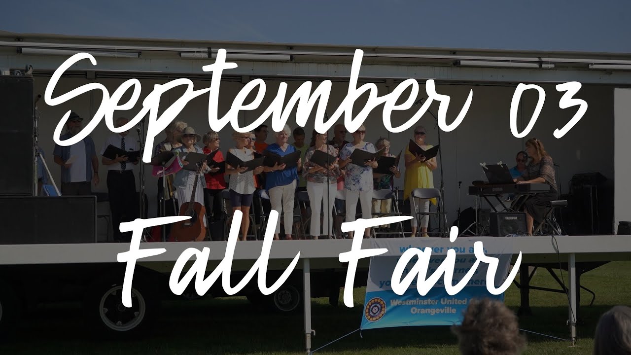 Sunday, September 03, 2023 - Fall Fair Service - YouTube