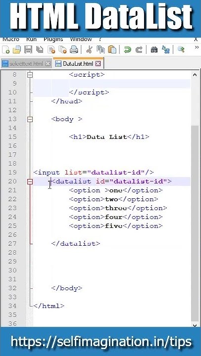 Live Search List in HTML | HTML Data List | Filter Dropdown Option - YouTube