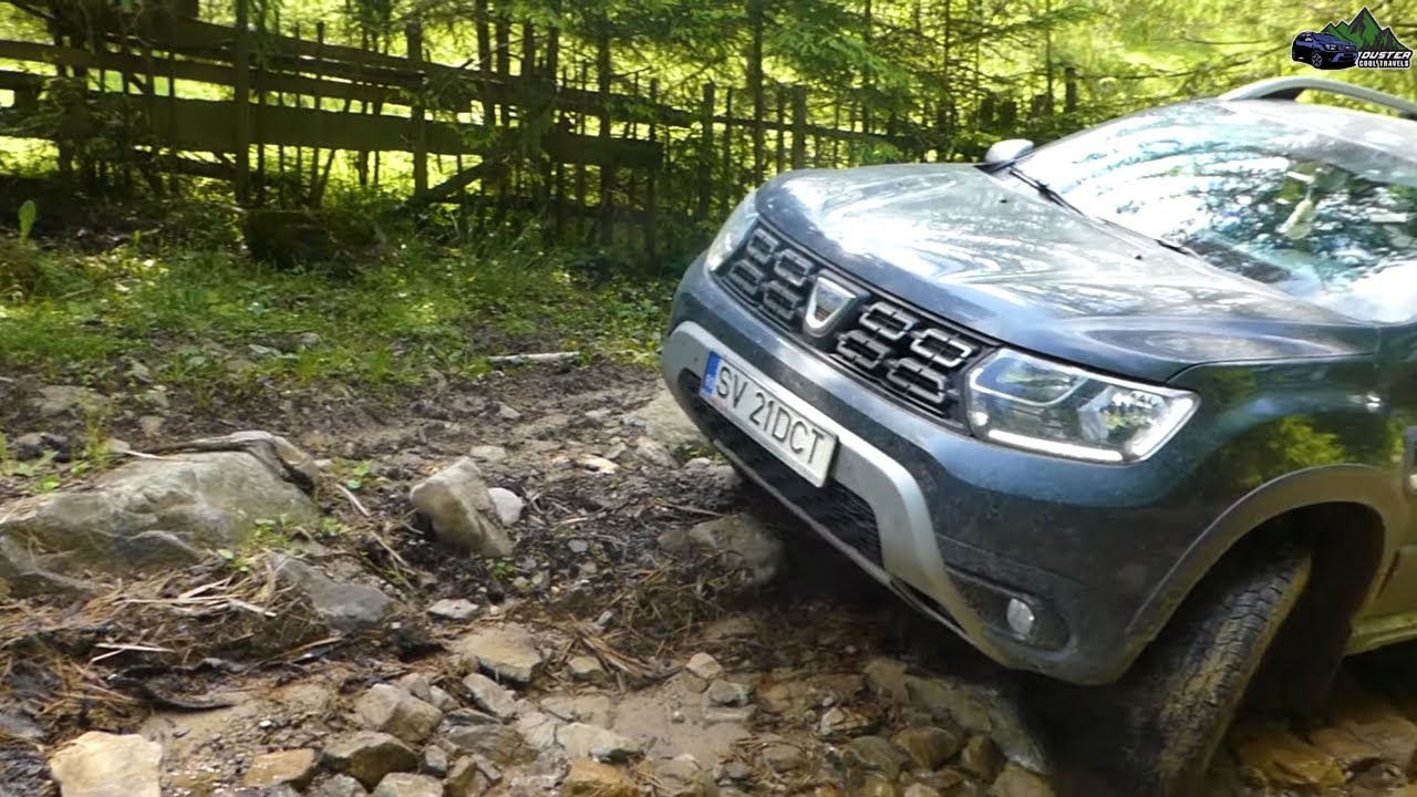 Dacia Duster 4X4 Offroad Hard Mud Stones Climb - YouTube