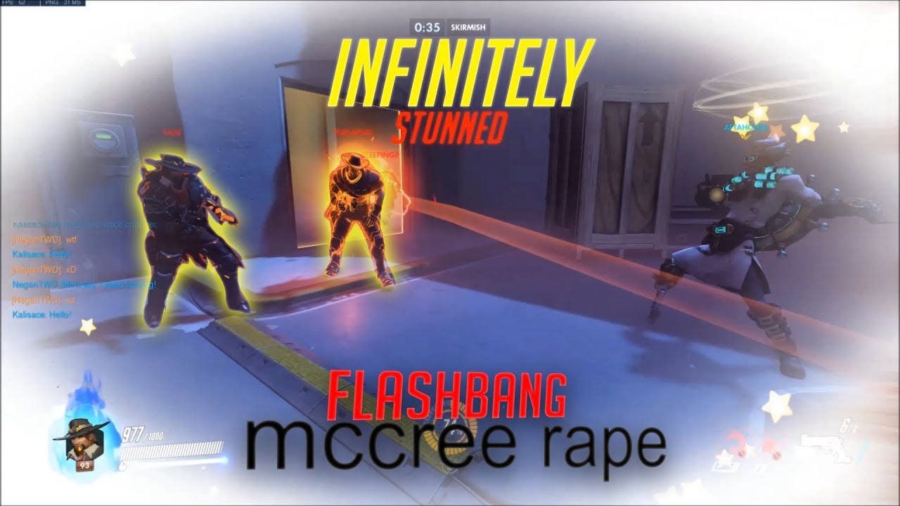 Mccree's Infinite Flashbang! No Cooldown Funny Moments Overwatch - YouTube