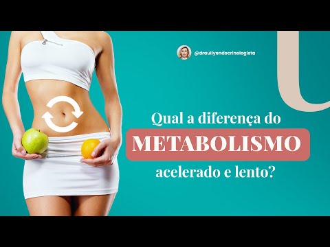 Qual a diferença do metabolismo acelerado e lento? #metabolismolento #metabolismoacelerado