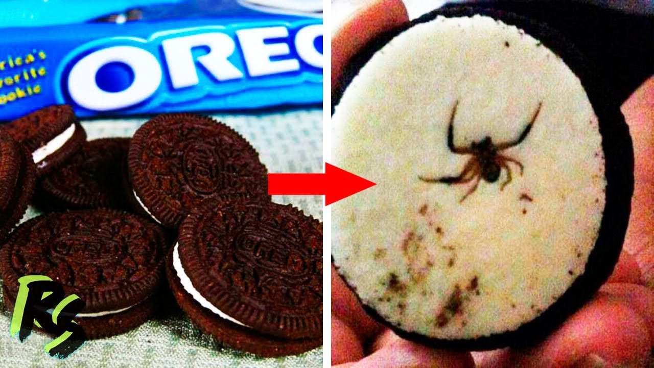 7 Impactantes Cosas Encontradas En Tus Comidas Favoritas - YouTube