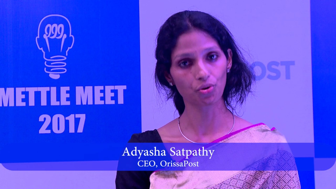 Adyasha Satpathy, CEO, OrissaPost - Mettle Meet 2017 - Interview - YouTube