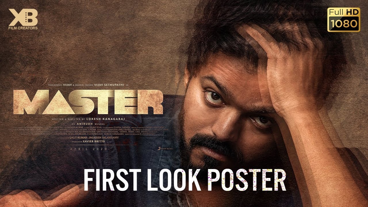 விஜய் 64 படத்தின் பெயர் மாஸ்டர், VIJAY 64 AS MASTER - YouTube