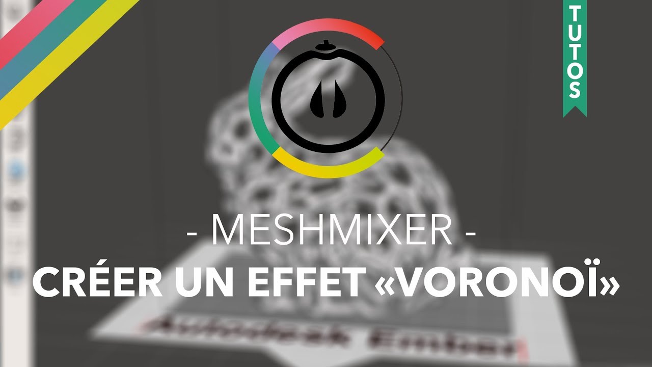 [TUTO] - Meshmixer - Créer un effet Voronoï - YouTube
