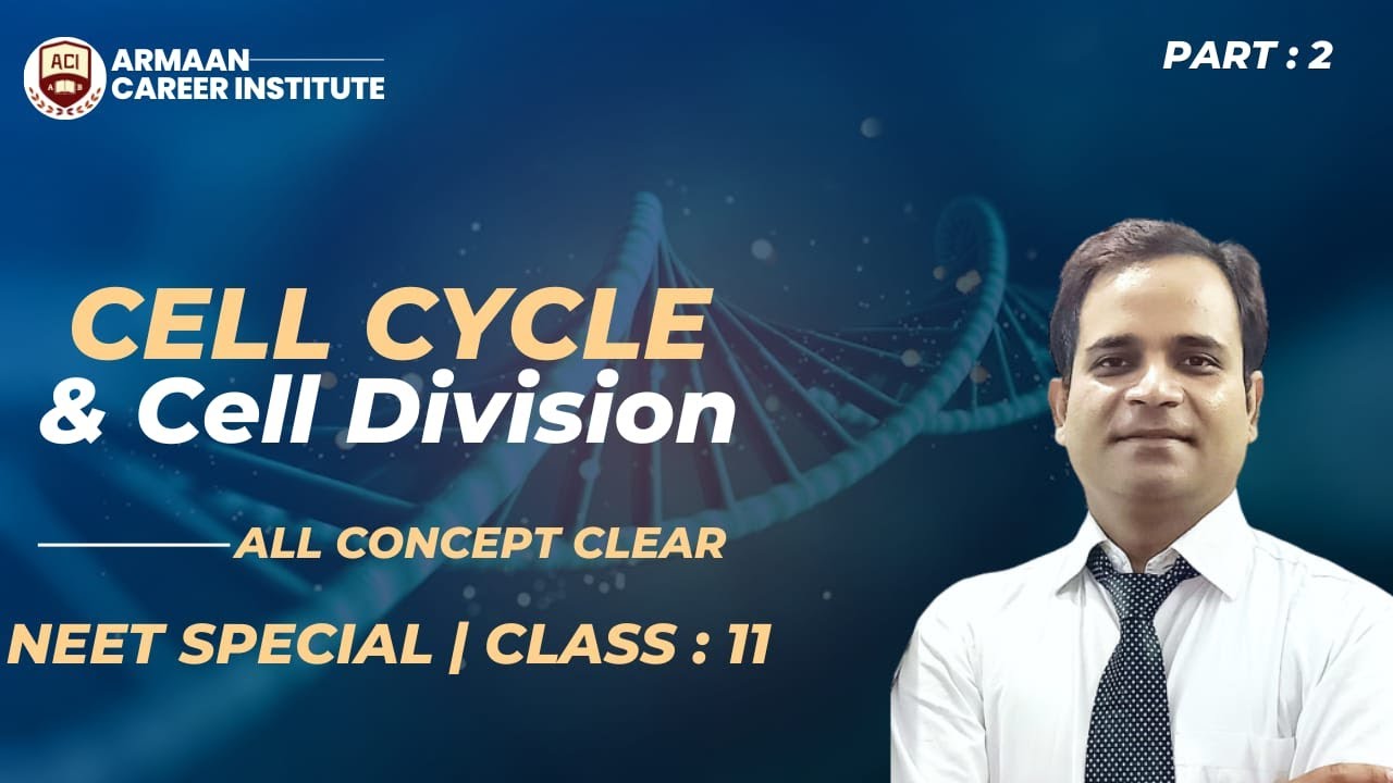 CELL CYCLE AND CELL DIVISION Class 11 | Part 2 | Biology Class 11 - YouTube