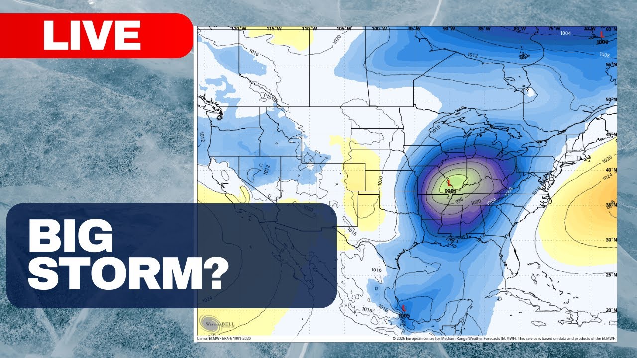Signs of a Big March Storm - YouTube