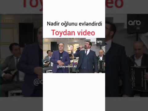 Nadir Bayramlı oğlunu evləndirdi.Video