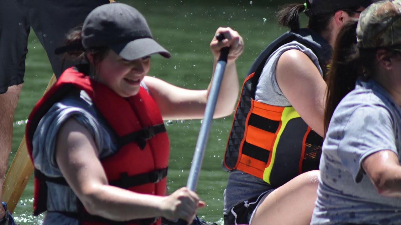 Carthage Paddle Battle 2019 - YouTube