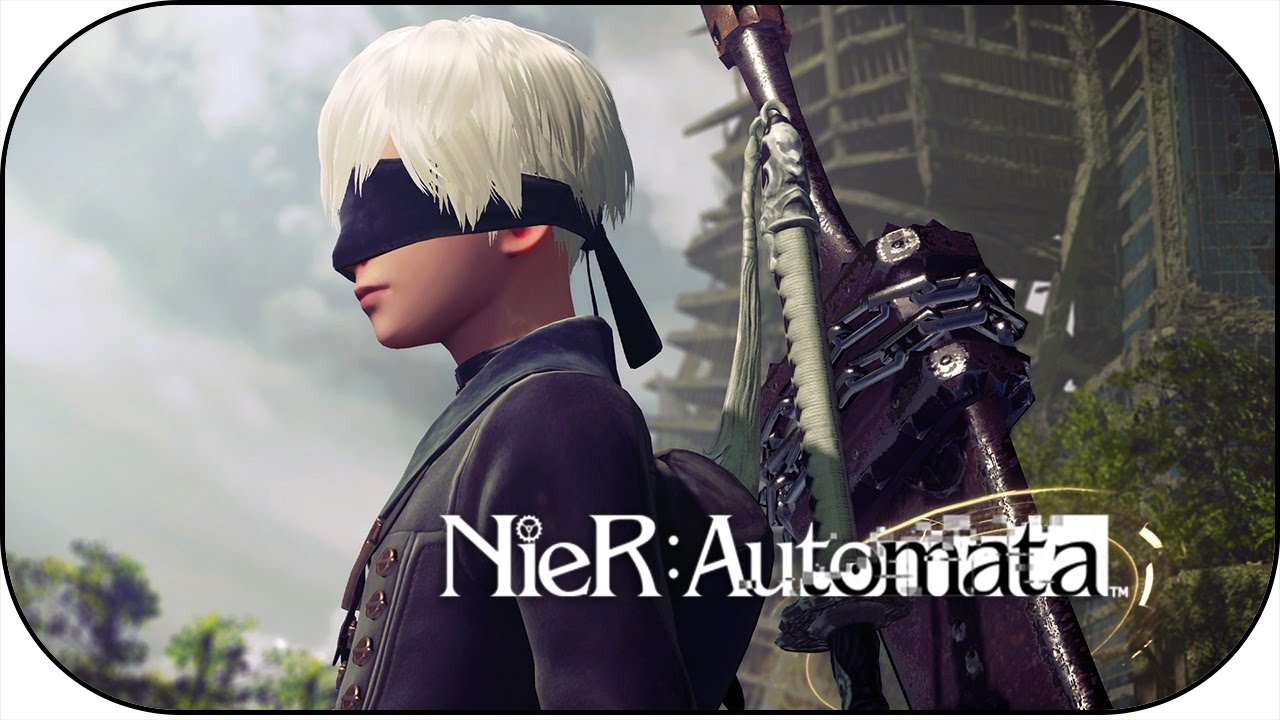 NieR: Automata [9S] ~ #22 ~ Adan contra 9S, lucha de Hackeo - YouTube