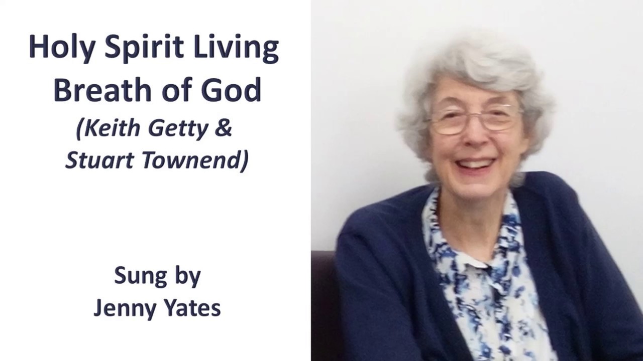 Jenny Yates sings Holy Spirit Living Breath of God - YouTube