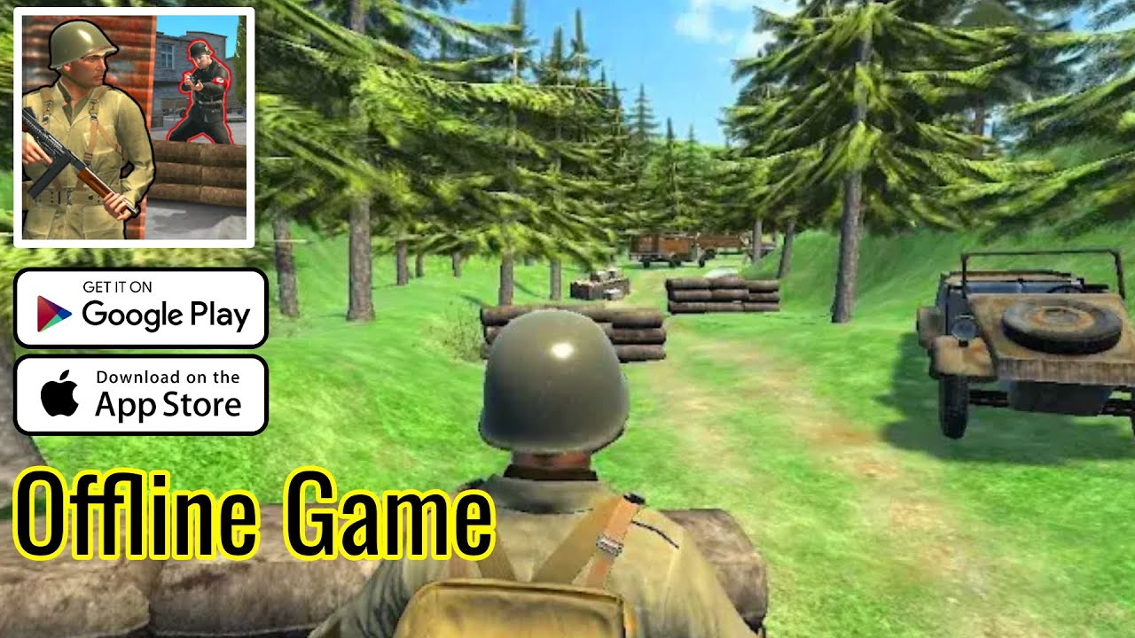 Offline Games | Frontline Heroes WW2 Warfare | offline games mobile ...