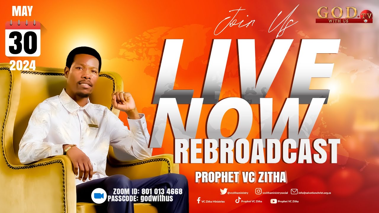 YOU ARE WATCHING ZOOM PRAYER MEETING WITH PROPHET VC ZITHA | 30 MAY ...