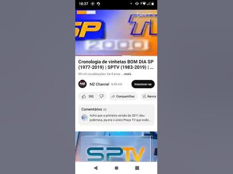 cronologia de vinhetas bom dia são Paulo. radar sp e sp tv 1 e sp tv2 - YouTube