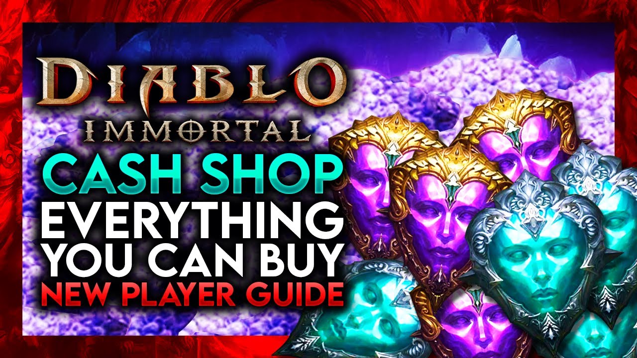 Diablo Immortal - Cash Shop // EVERYTHING YOU CAN BUY!!! All the ...
