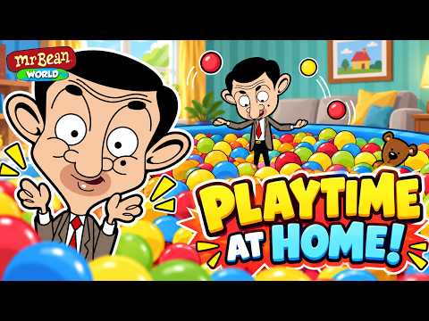 Mr. Bean Turns His House Into a PLAYGROUND! | 4K | FULL COMPILATION | Mr Bean World