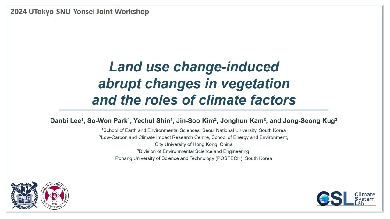 Land use change-induced abrupt changes in vegetation and the roles of ...