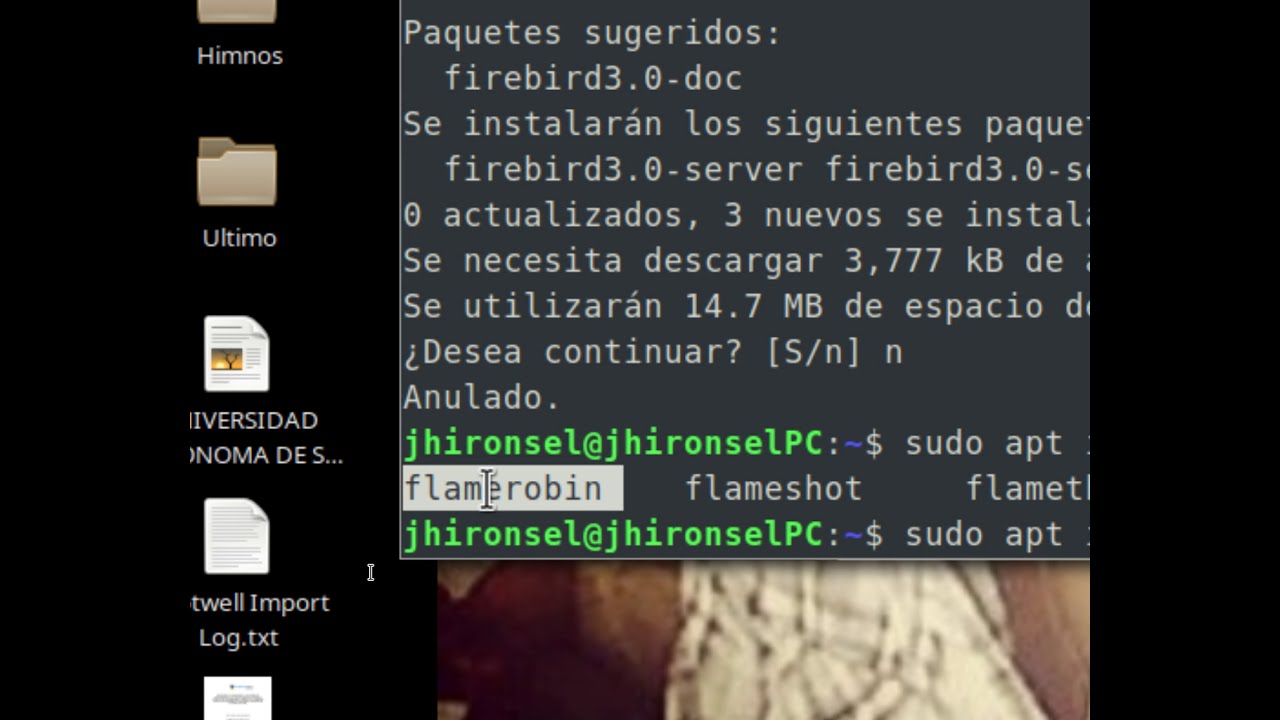 03. Instalación de firebird y flameRobin en Linux - YouTube