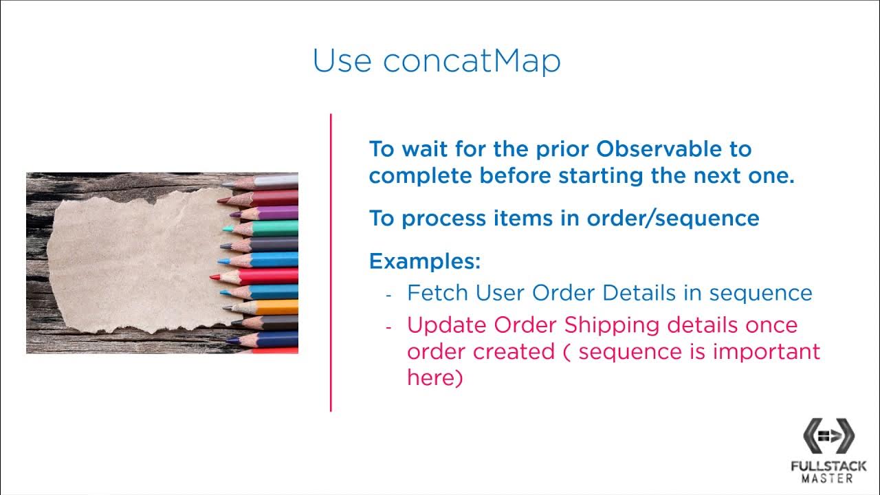 When to Use RxJS Concat Map Operator? - YouTube