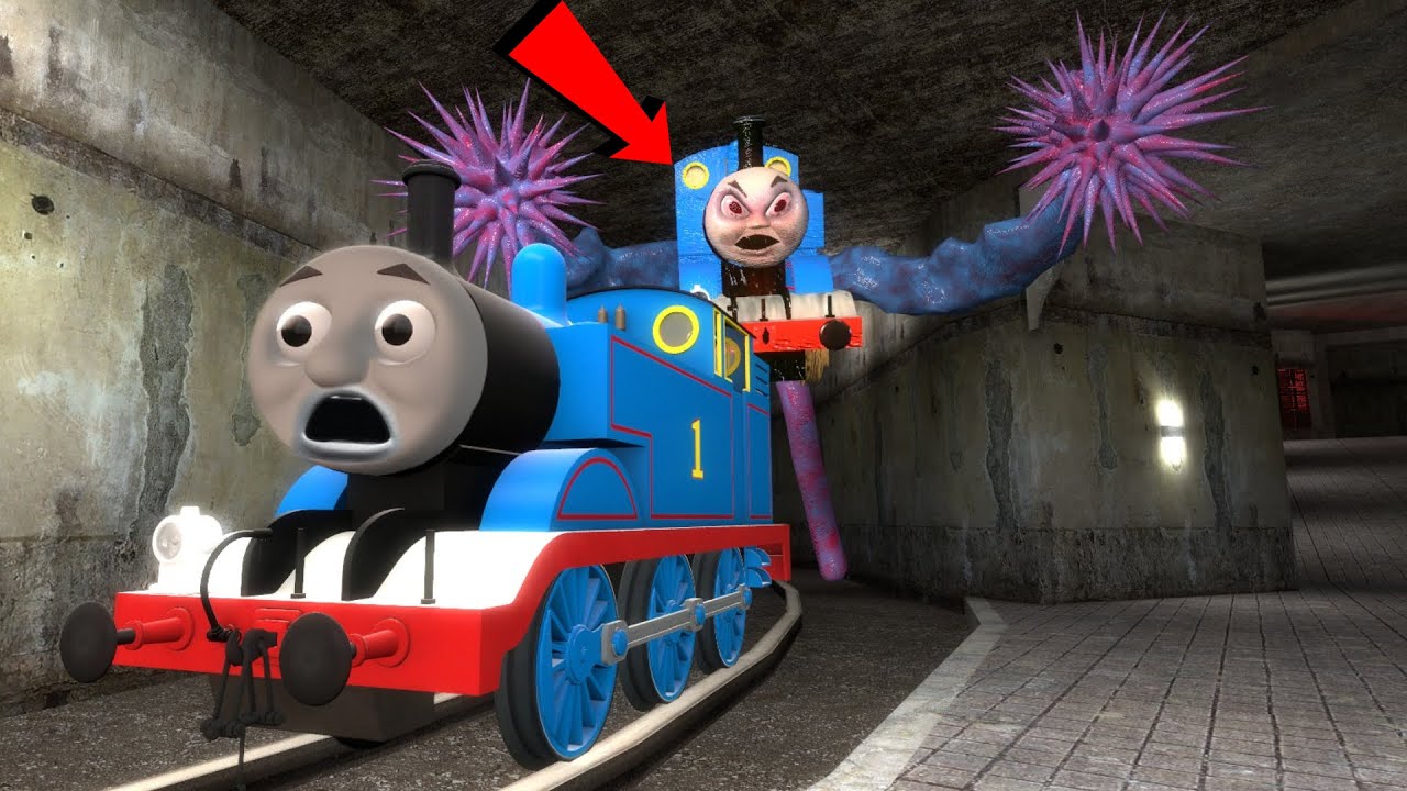 Thomas train is being chased by the Thomas THE MUTANT | Garry's Mod ...