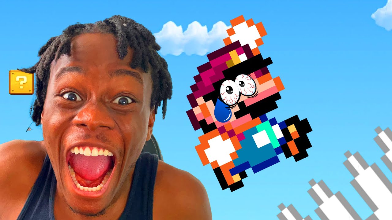 CRAZY RAGE AT IMPOSSIBLE MARIO - YouTube