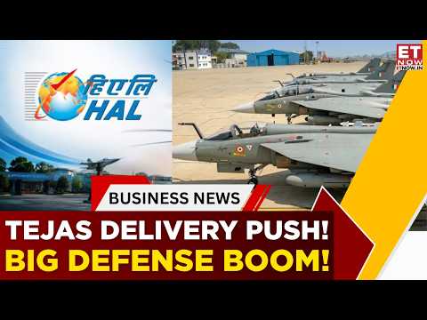 HAL Targets 10+ Tejas MK-1A Deliveries This Year: 25 Airframes Ready! | Big Defense Push! | ET Now