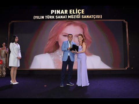 PINAR ELİÇE:“YILIN TÜRK SANAT MÜZİĞİ SANATÇISI”ÖDÜLÜNÜ SAHNEDE MUHTEŞEM BİR GÖSTERİ SUNARAK ALDI