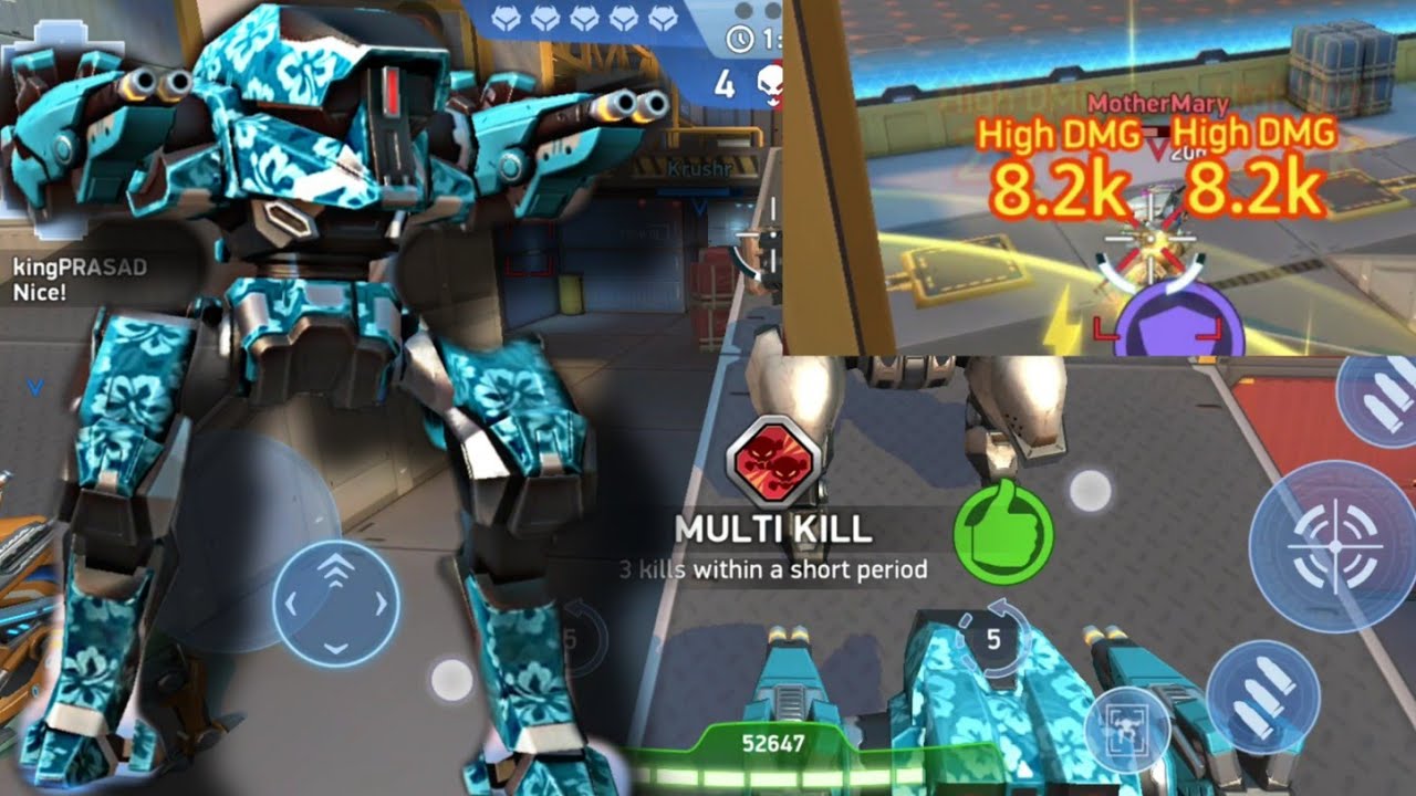 MECH ARENA 😱 Highest damge of carbine 12 Revealed | Guardian with ...