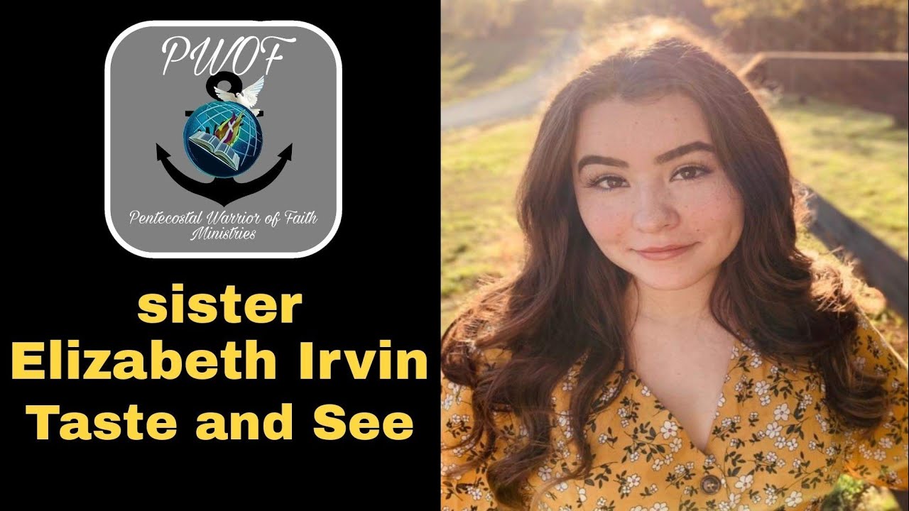 sister Elizabeth Irvin singing Taste and See - YouTube