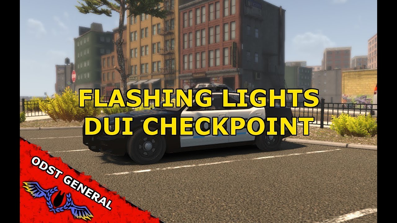 Flashing Lights - DUI Checkpoint - December update sneak peak - YouTube