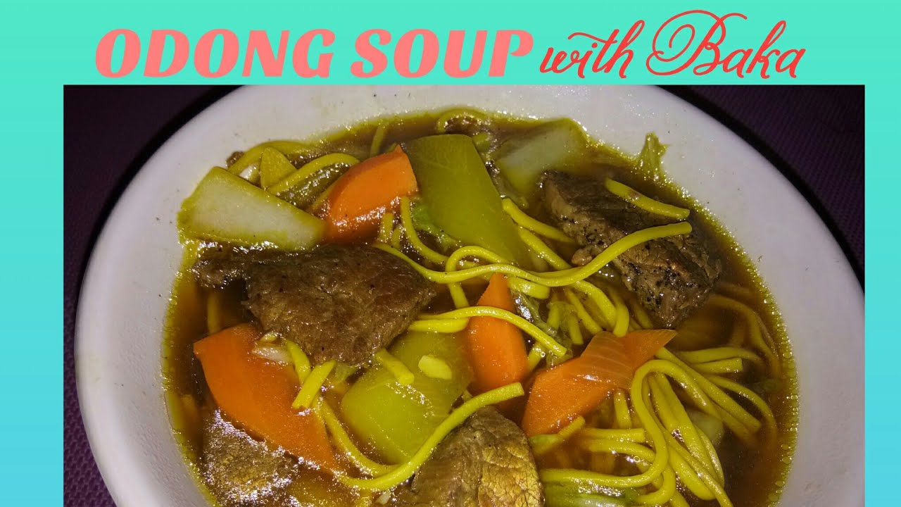 Odong Noodle Soup with Baka| Lutong bahay recipes@LeeZaAcolbe - YouTube