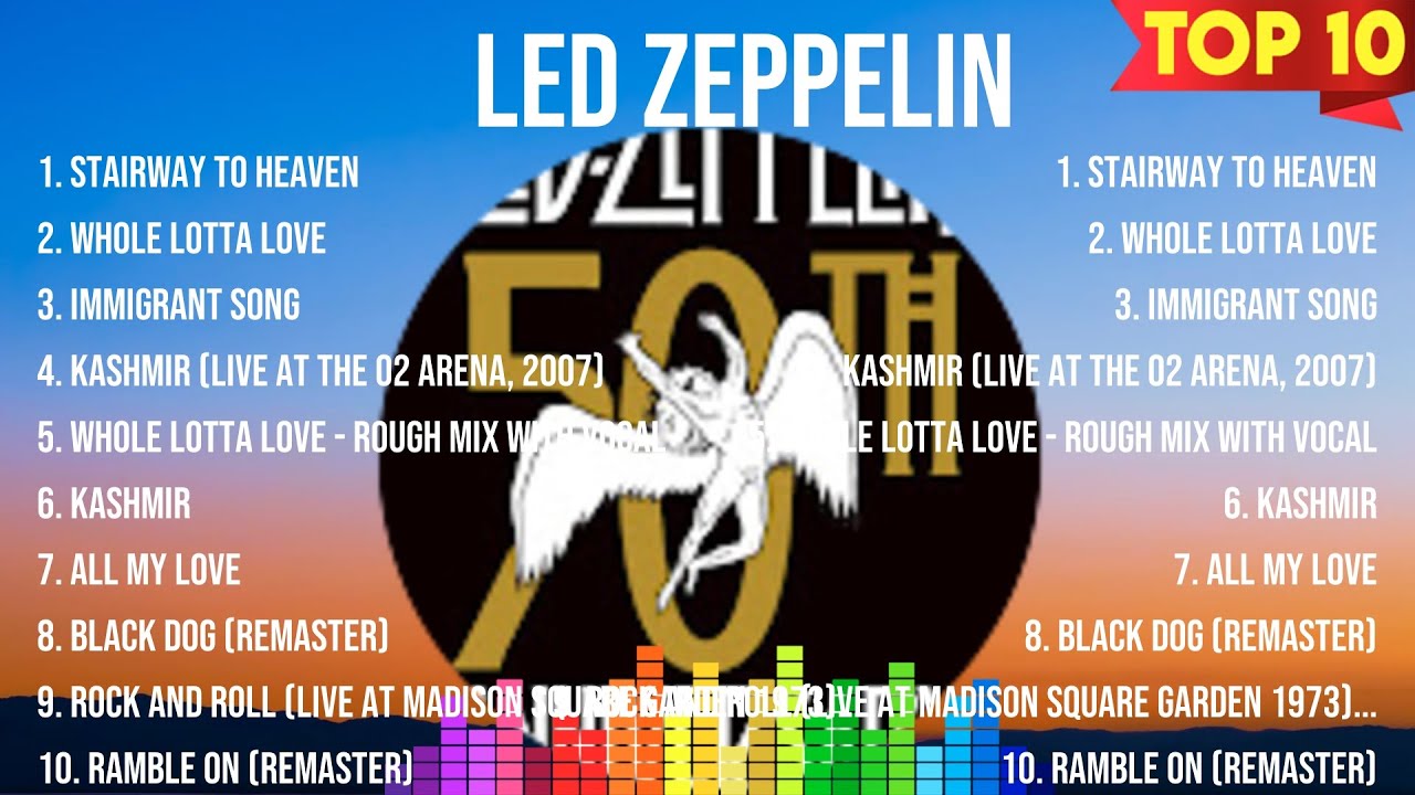 Top 10 songs Led Zeppelin 2024 ~ Best Led Zeppelin playlist 2024 - YouTube