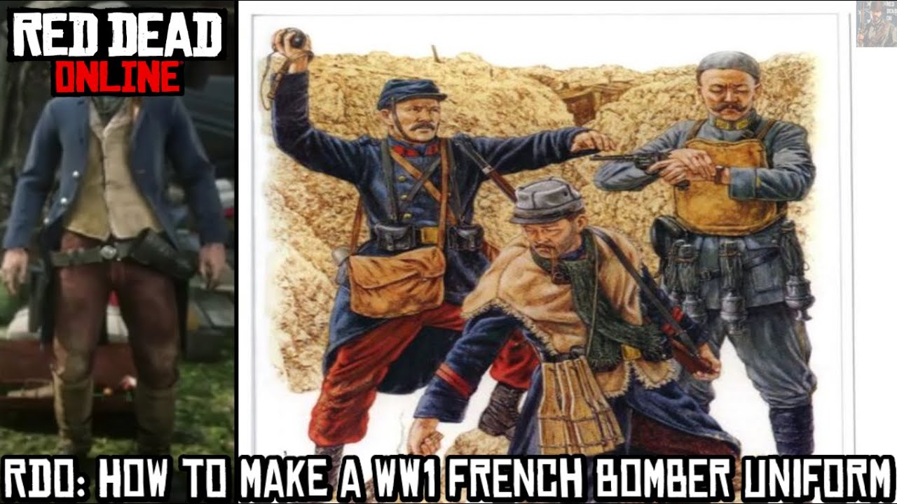 RDO: How to Make a WW1 French Bomber Uniform - YouTube