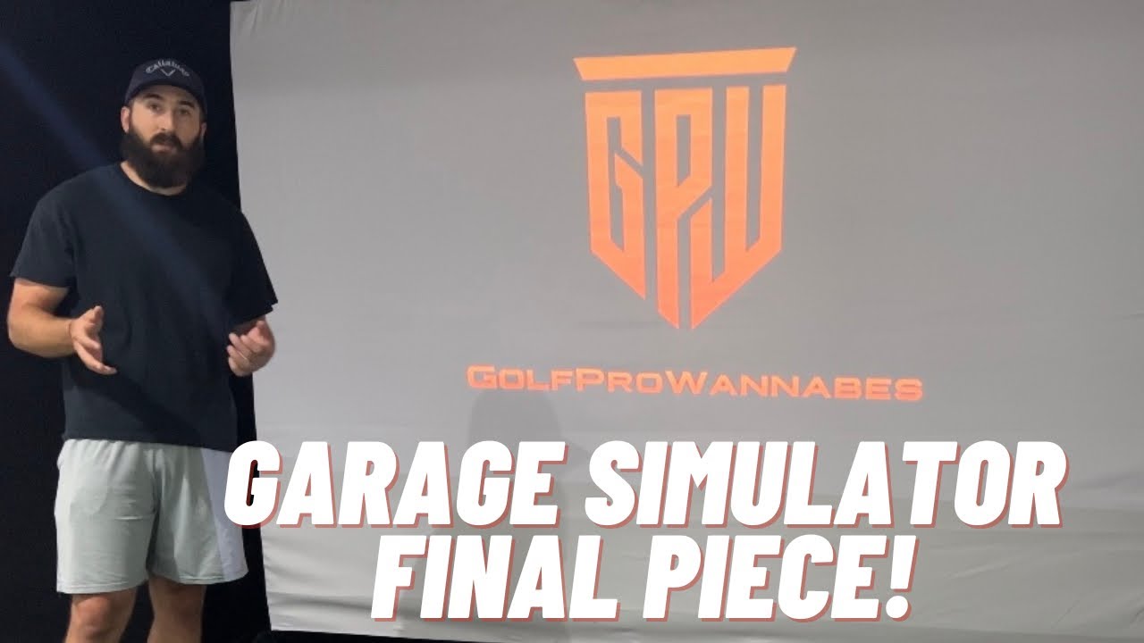Final piece to Indoor Home Garage Simulator! - YouTube