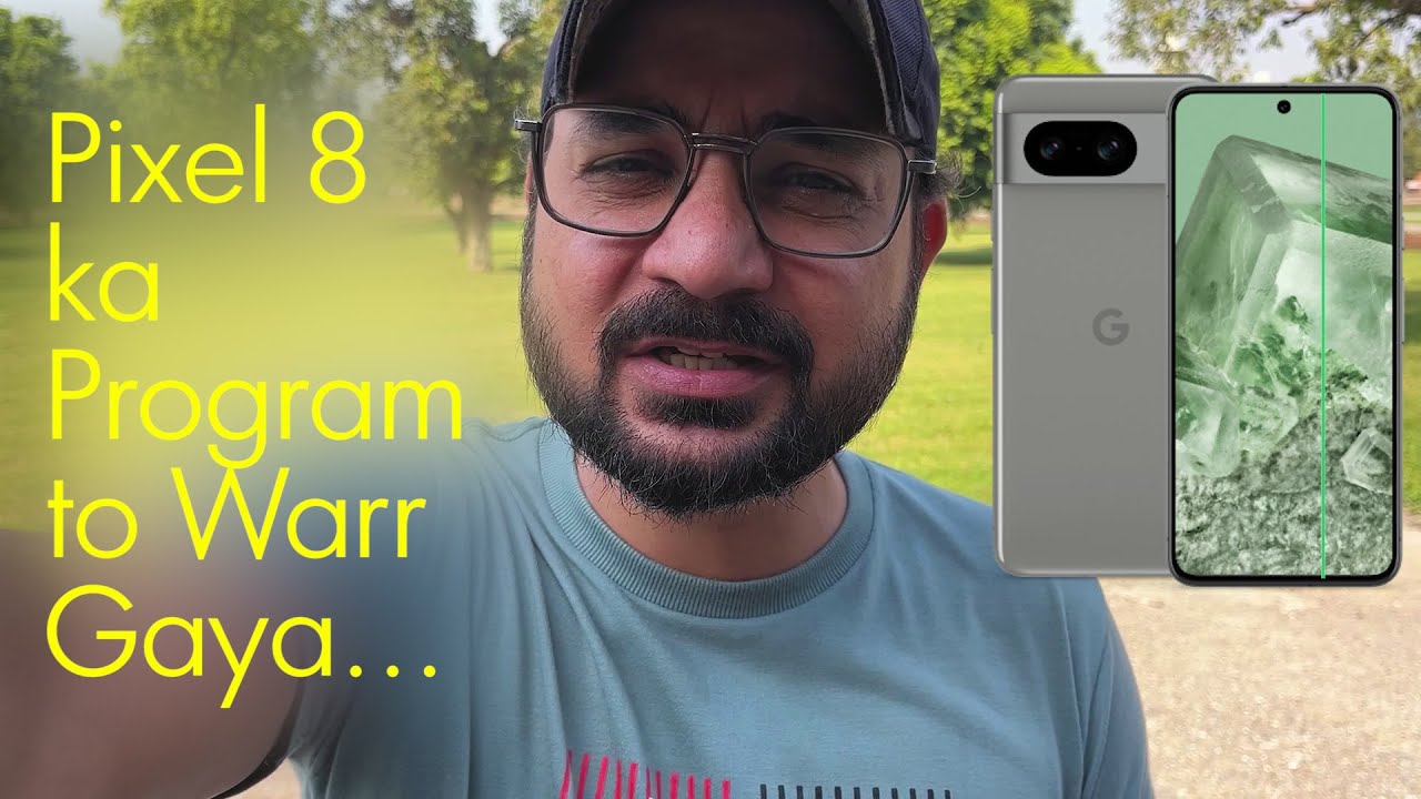 Green Line Issue in Google Pixel 8 - YouTube