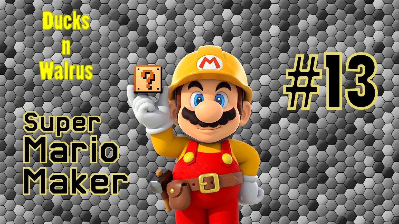 Super Mario Maker #13 Finishing Spin Jump! - YouTube