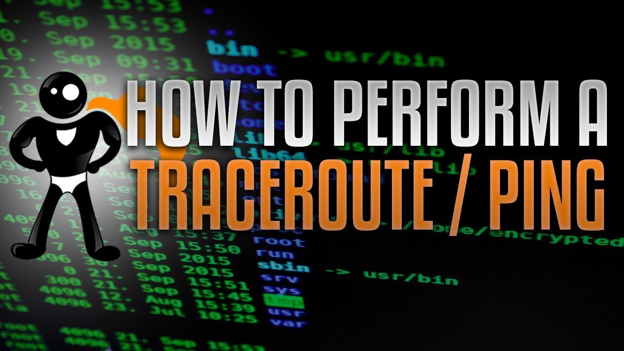 How To Perform A Traceroute And Ping From Your Local Network - YouTube