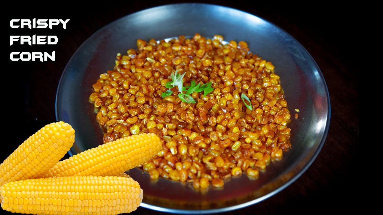5 Minutes Easy Snacks Recipe | Crispy Fried Sweet Corn Snacks Recipe ...