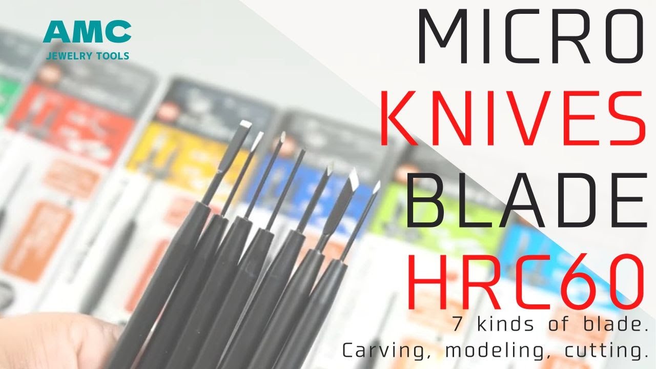 Micro Knives / Wax carving, wood carving, modeling, SK5 blade, small ...
