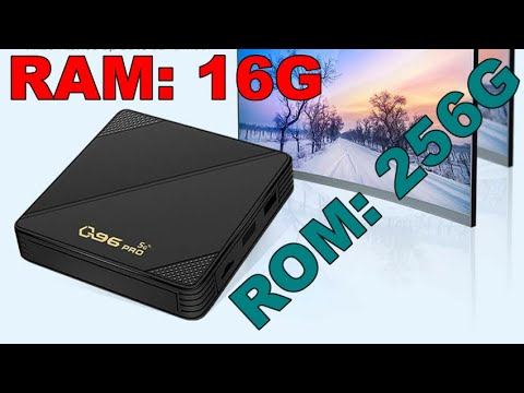 Q96 Pro Tv Box Android 11 RAM 16G ROM 256G - YouTube