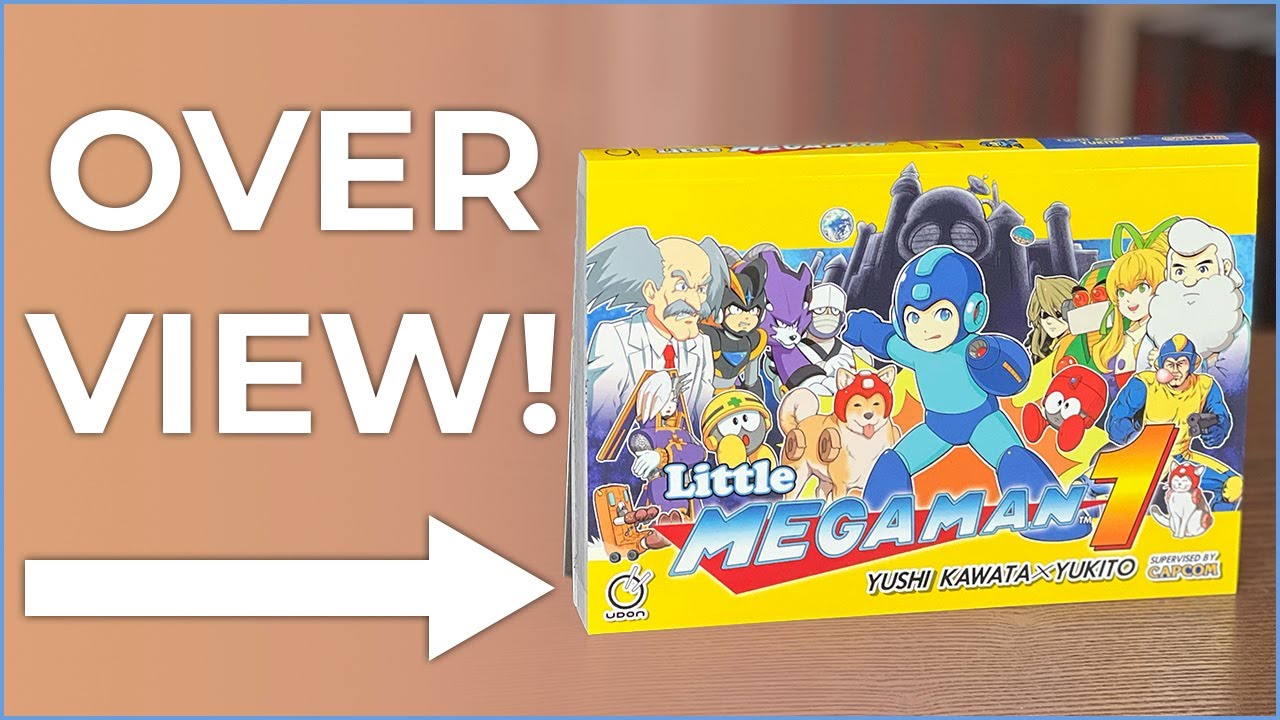 Little Mega Man Volume 1 Overview | The Blue Bomber is back! - YouTube