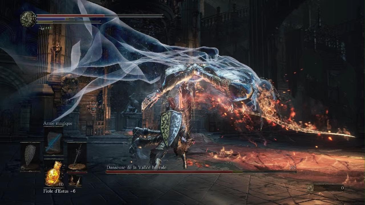 No hit danseuse dark souls 3 - YouTube