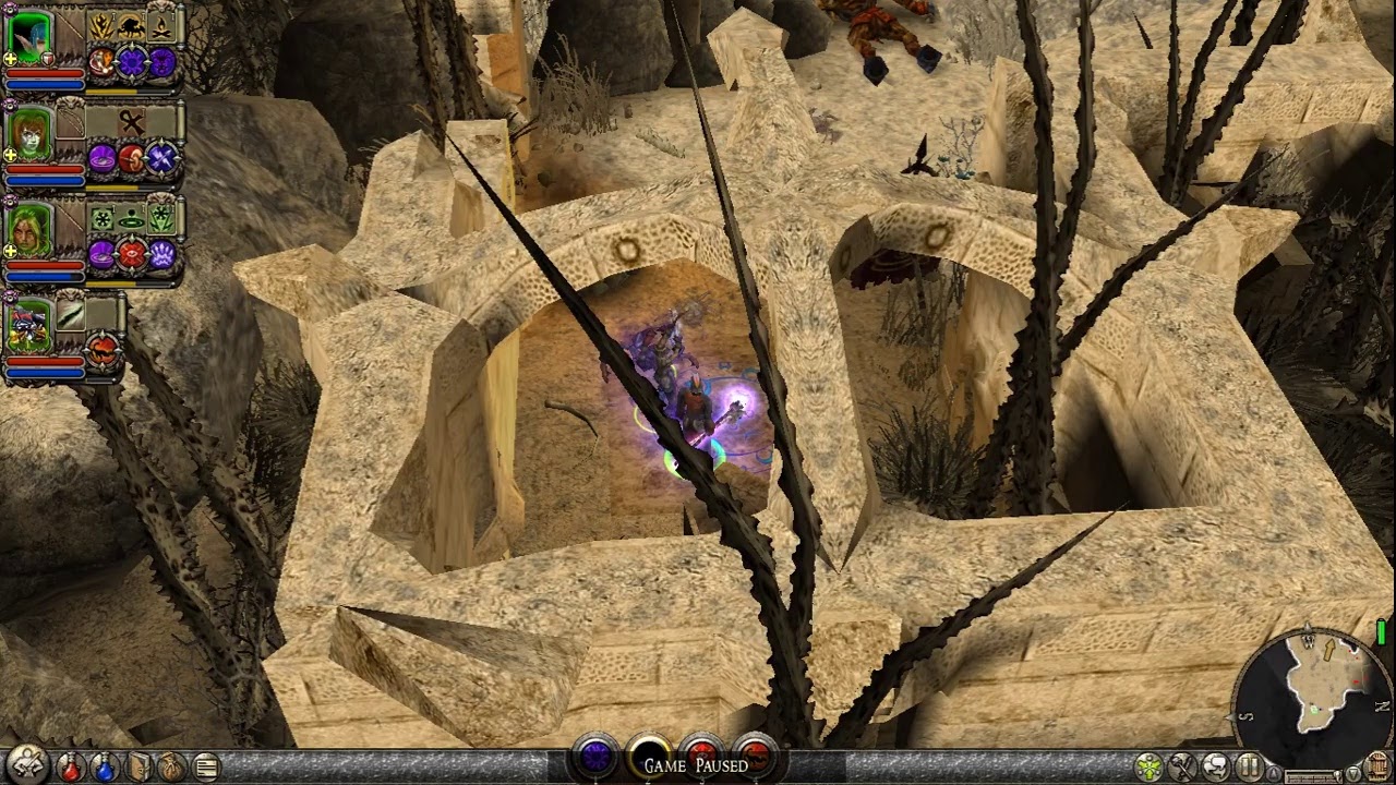 Dungeon Siege 2 - Ancient Azunite Tomb - YouTube