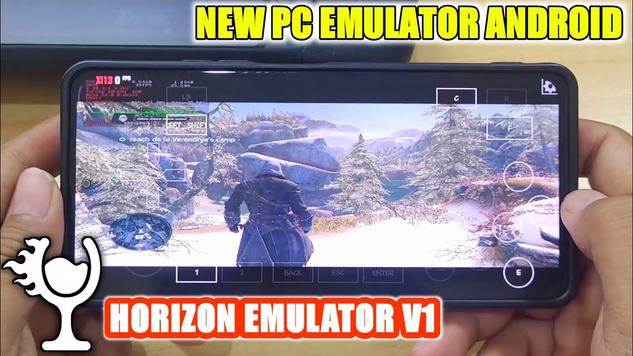 Horizon Emu PC Emulator Android Assassins Creed Rogue - YouTube