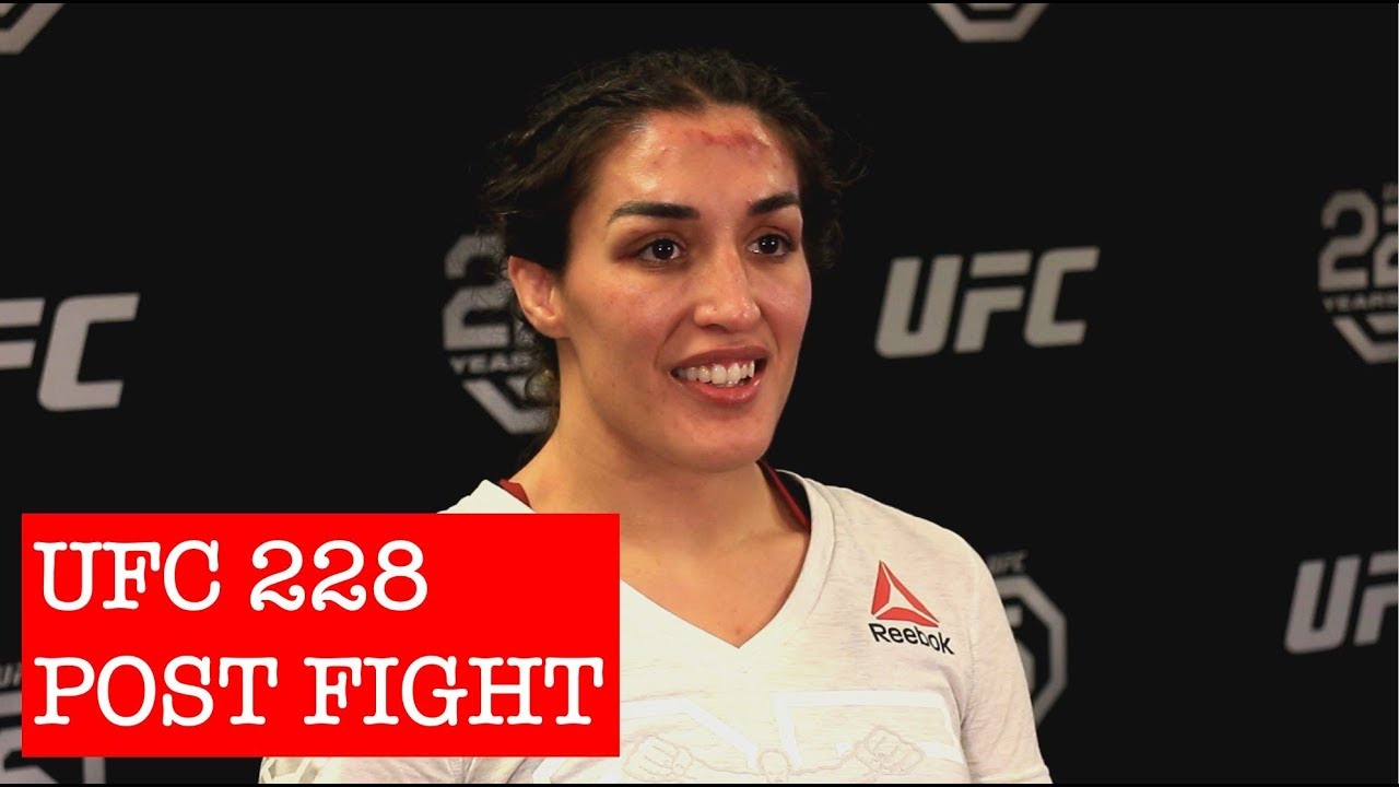 TATIANA SUAREZ SPEAKS ABOUT HER DOMINANT VICTORY AT UFC 228 - YouTube