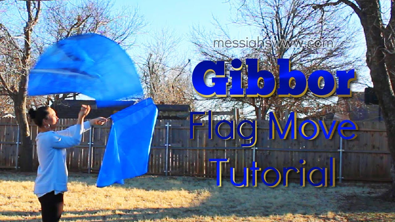 Gibbor Flag Tutorial / Flag Pattern / Worship Flags Move - YouTube