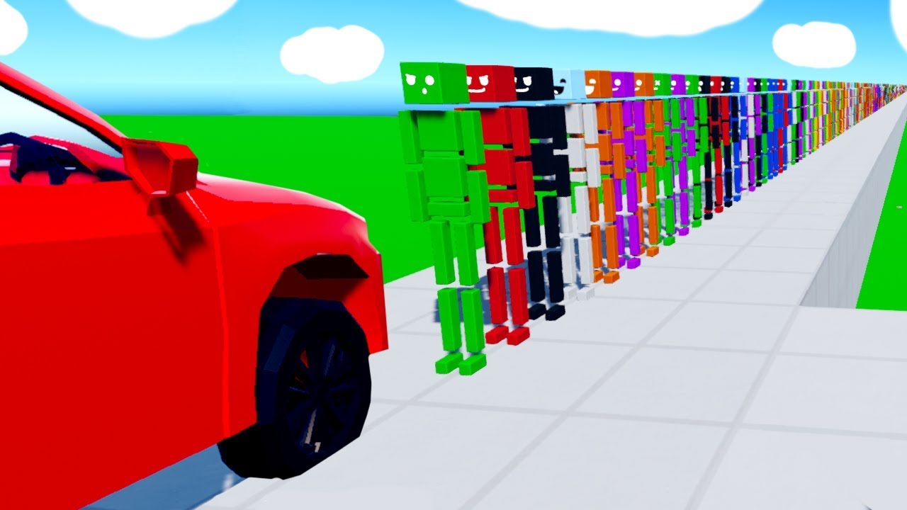 I Slam INFINITE RAGDOLLS Into a 100mph Car! - Fun With Ragdolls: The ...