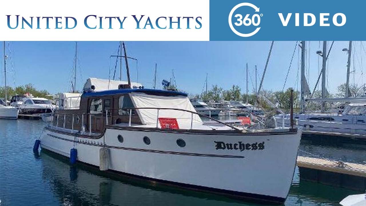 SOLD* 40' Classic Ditchburn 40 Cruiser 1937 - YouTube