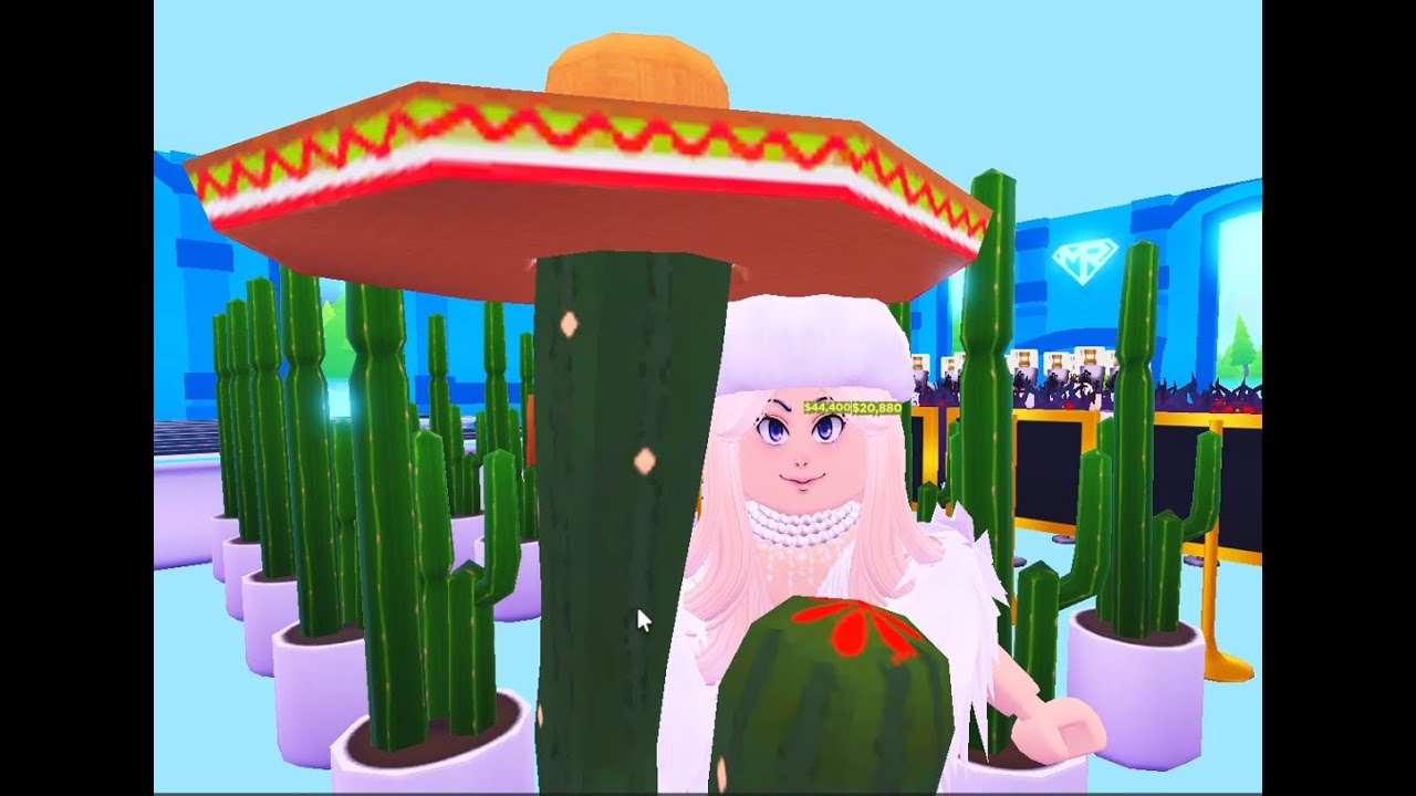 Sombrero cactus in My Restaurant game | Roblox - YouTube